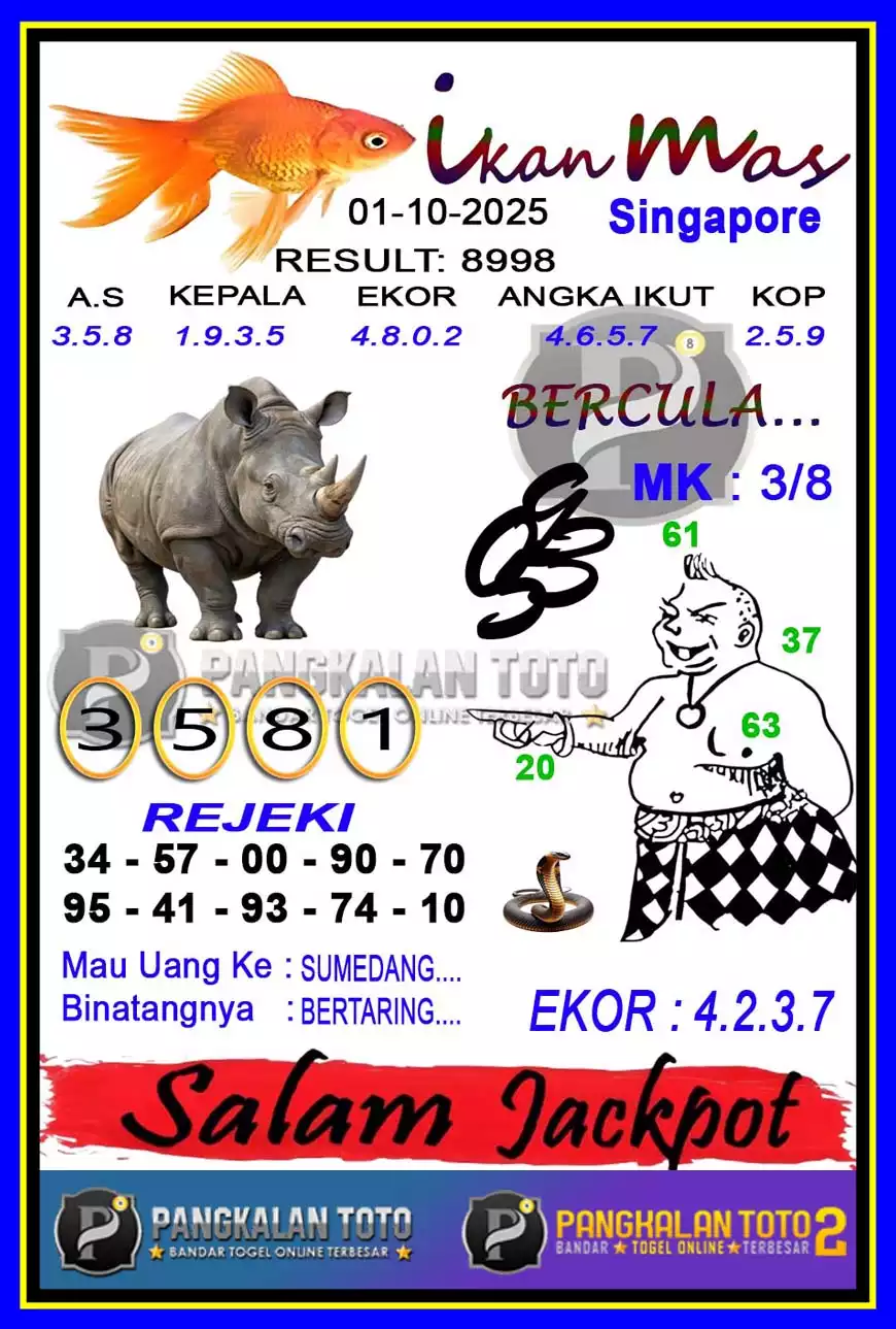 Forum Kode Syair SGP Opesia Toto - Syair Singapore Hari Ini - OpesiaToto